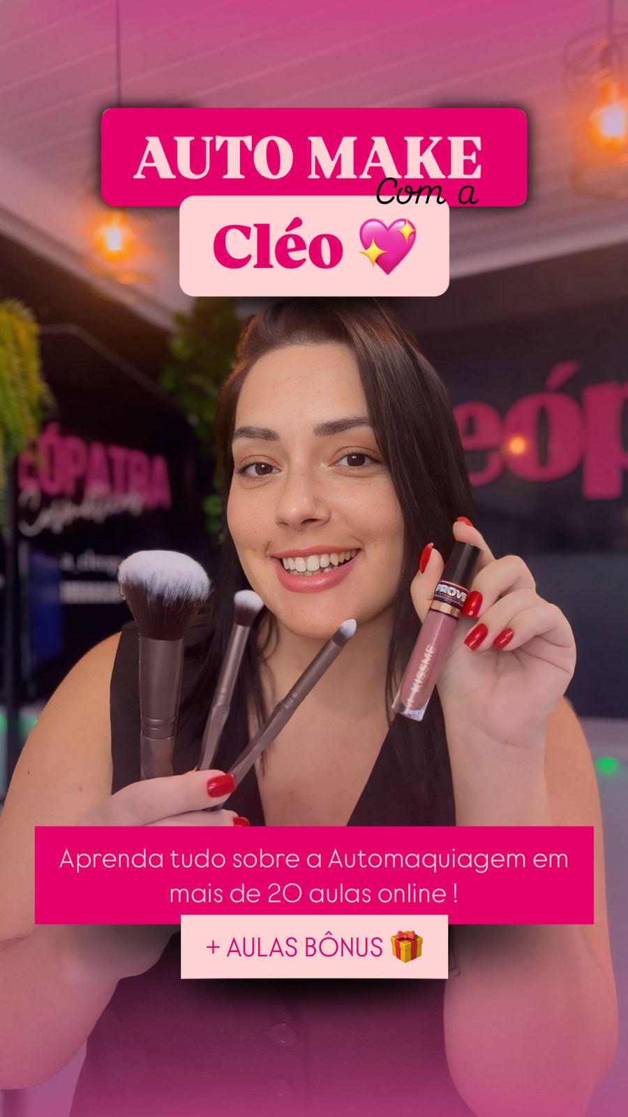 Automake com a Cléo 💖 - Fernanda Maciel de Oliveira | Hotmart