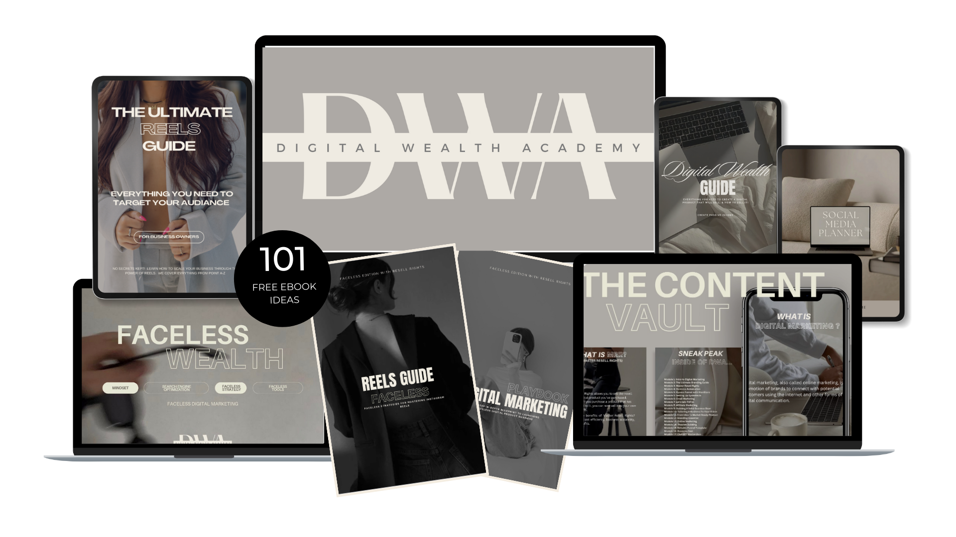 DWA Digital Wealth Academy Español con Bonos y MRR - Pao Martinez