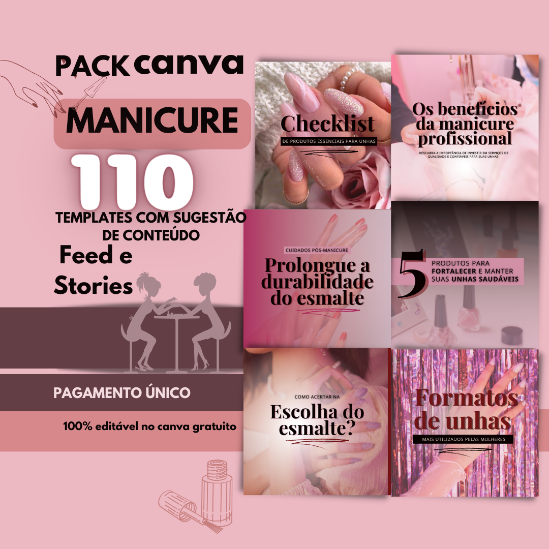 Pack Canva Manicure