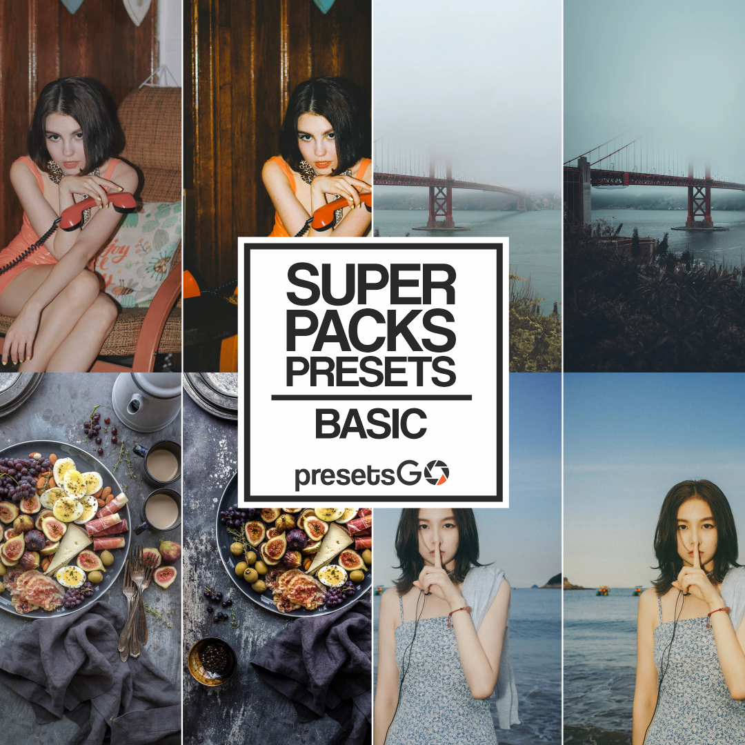 MASTERS PACK PRESETS BASIC - presetsGO - presetsGO | Hotmart