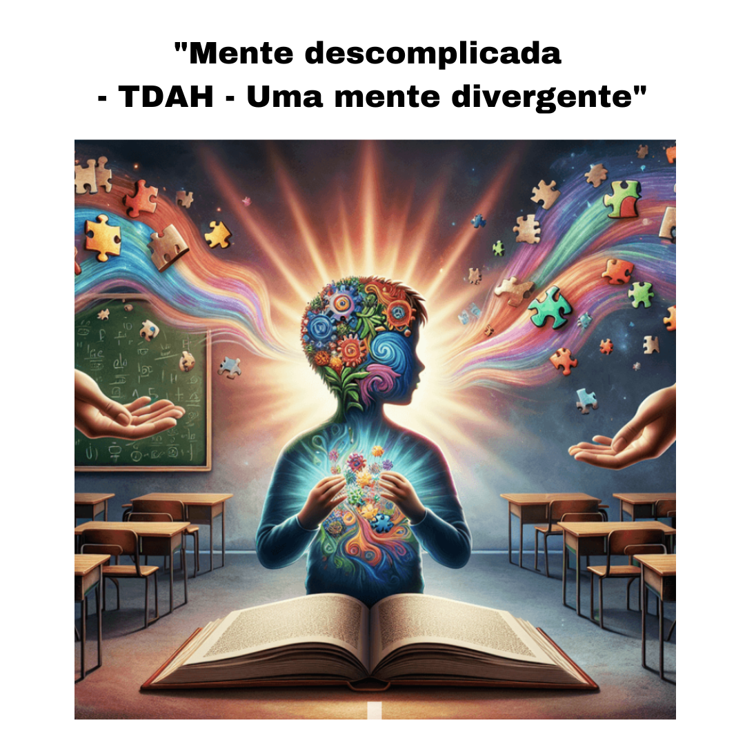 Mente descomplicada - TDAH - Uma mente divergente. - lilian castilh...