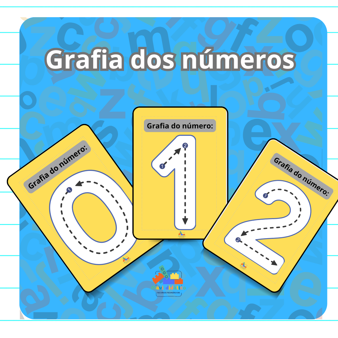 🎨Grafia dos números de 0 a 9.🧮 - Ana Pricila | Hotmart