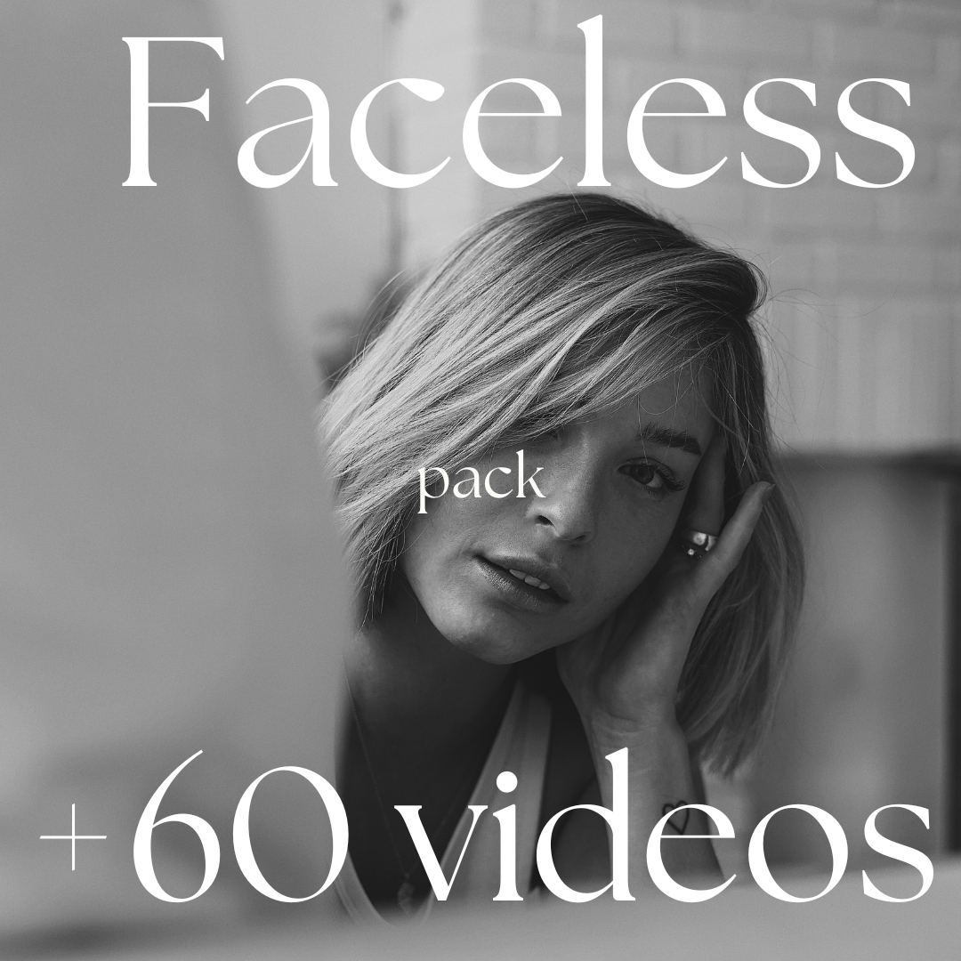 faceless guide & videos pack
