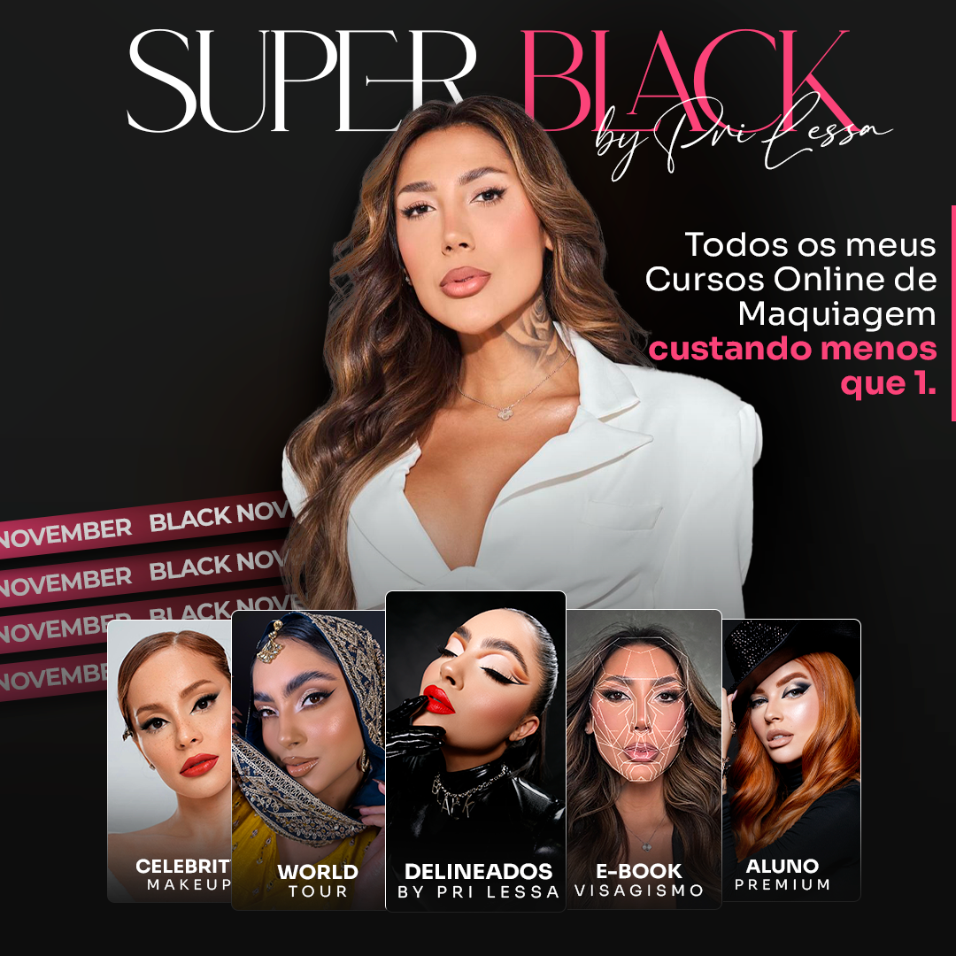 ALUNO BLACK BY PRI LESSA