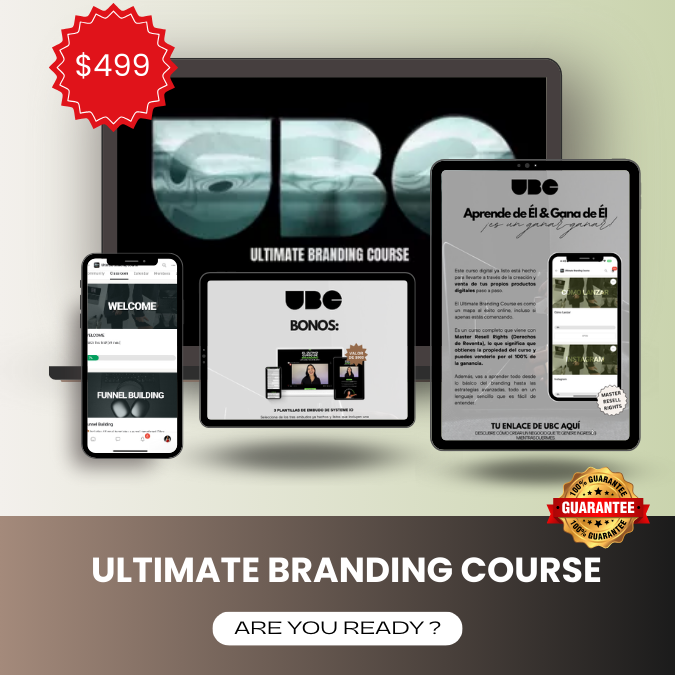 UBC (ULTIMATE BRANDING COURSE)