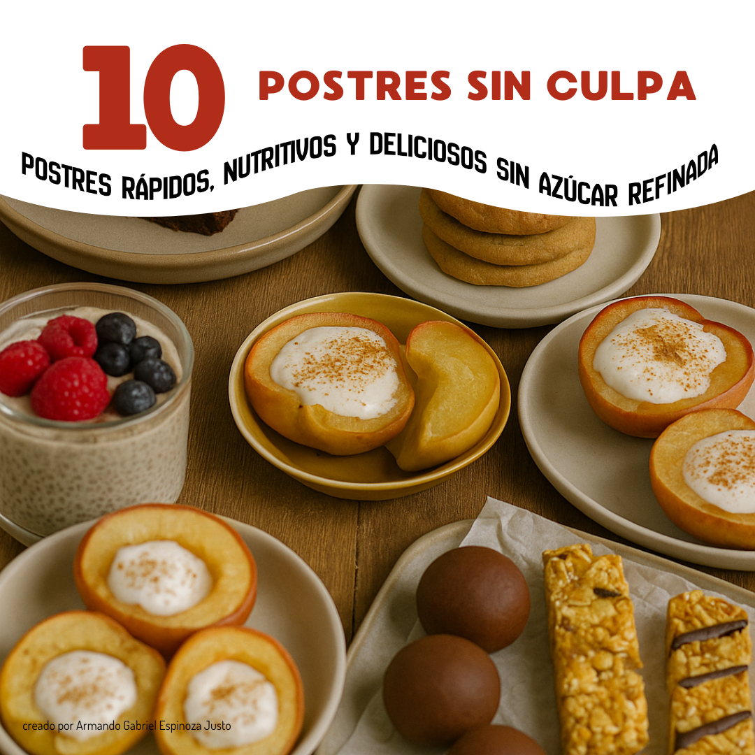 Meal Prep Dulce: 10 postres saludables listos para tu semana - Arma...