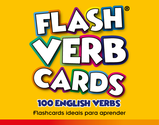 Flash Cards de 100 verbos em inglês: Flashcards ideais para aprende...