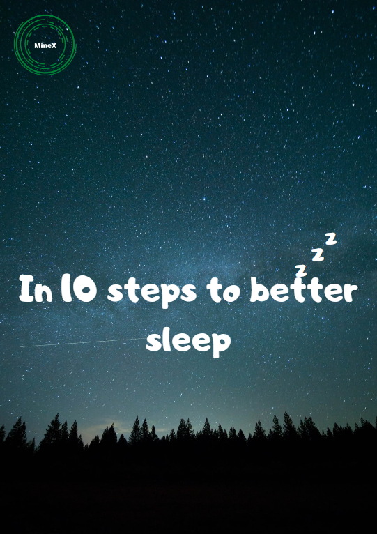 In 10 steps to better sleep