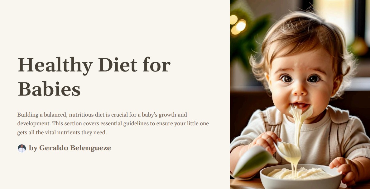 Healthy Diet for Babies