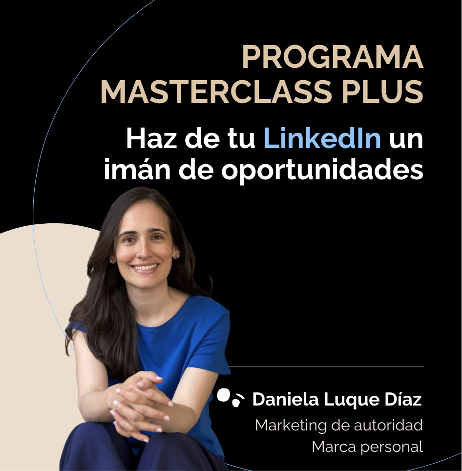 Masterclass PLUS: Haz de tu LinkedIn un imán de empleo y oportunidades.