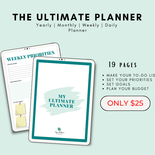 The Ultimate Planner {Template}