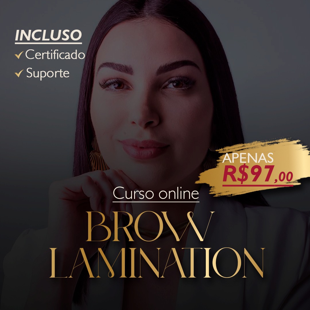 Curso Online Brow Lamination 2.0 - Camila Katia da Silva | Hotmart