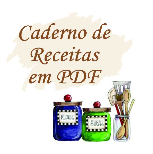 Caderno de Receitas em PDF para Imprimir com Toque de Vó - Gráfica ...