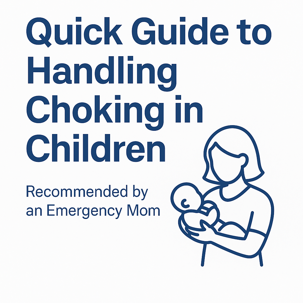 First 5 Minutes: Quick Guide to Handling Choking in Children” Recom...