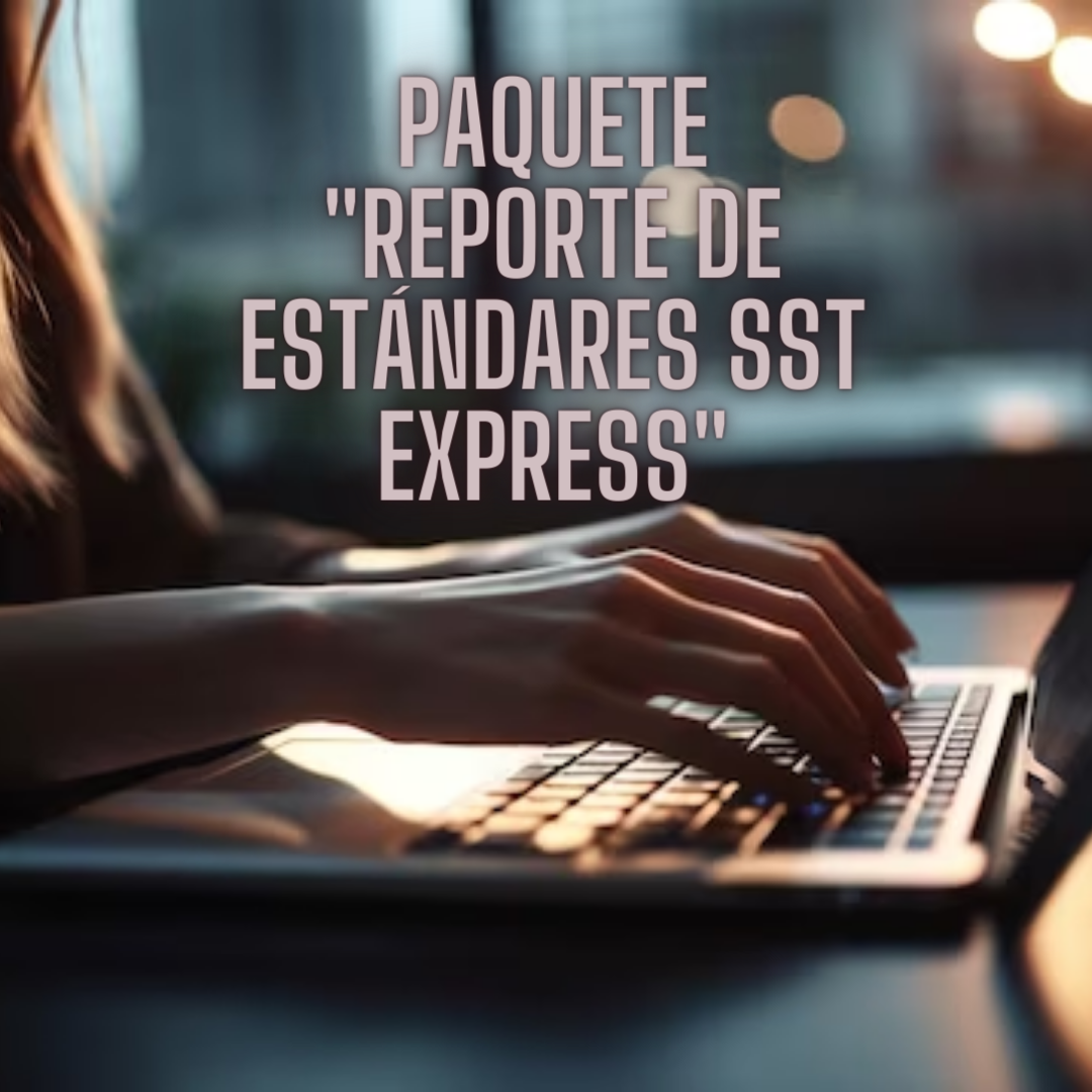 Paquete "Reporte de estándares SST Express" - CLAUDIA LILIANA GONZA...