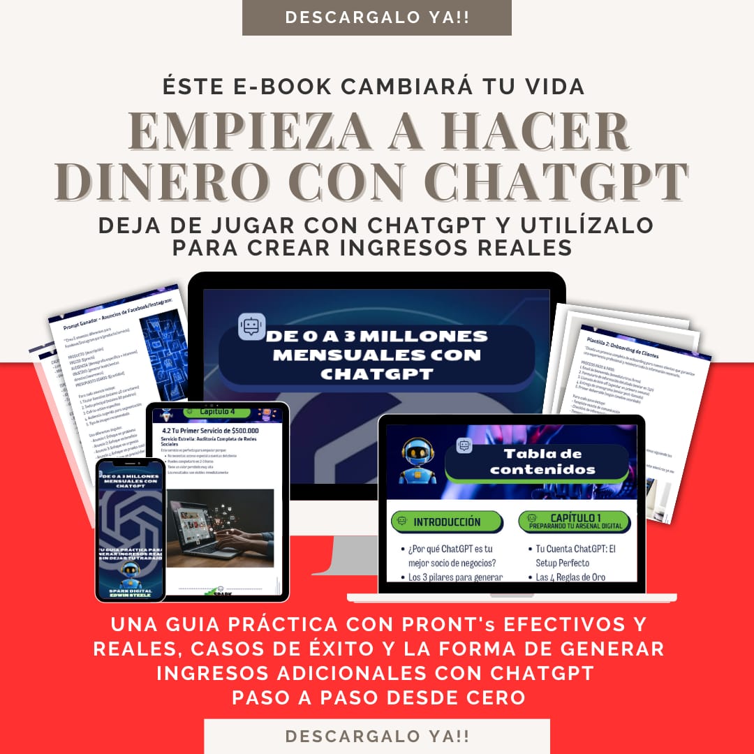De cero a 3 millones con Chat GPT - Edwin Acero | Hotmart