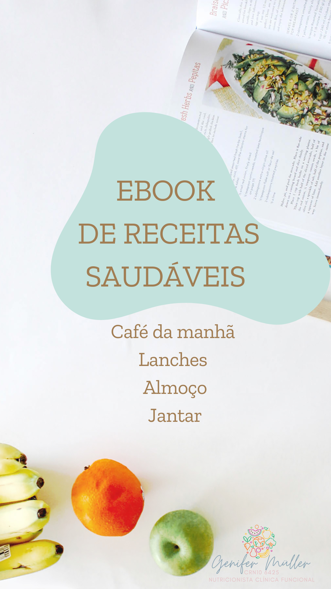 Ebook de Receitas Saudáveis, do café da manhã ao jantar! - Genifer ...
