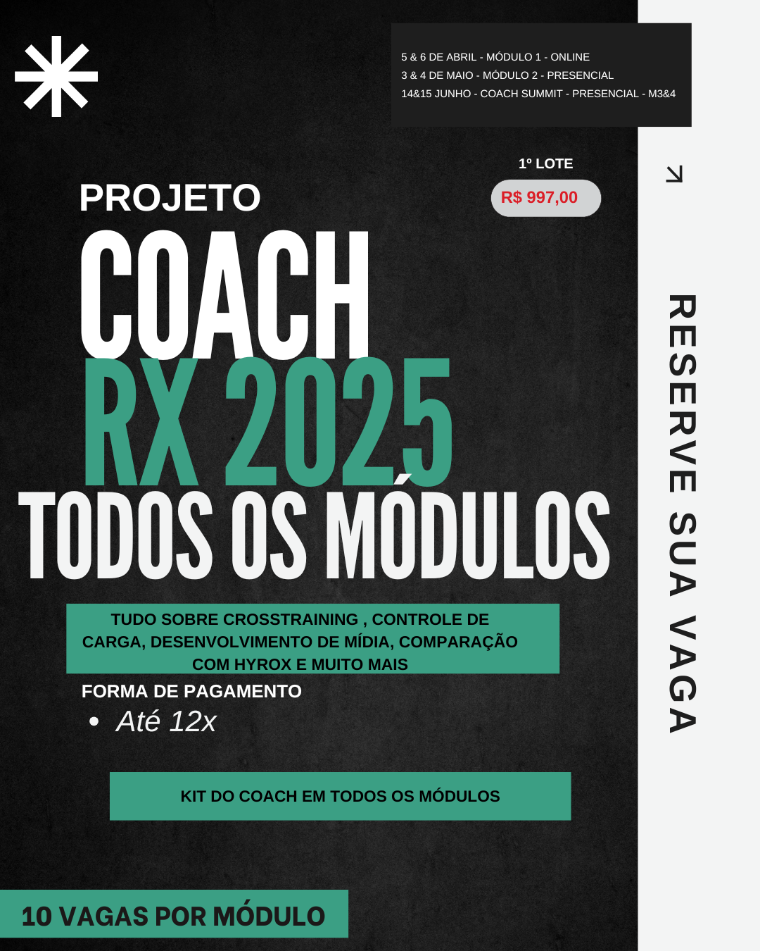 COACH RX - TODOS OS MÓDULOS