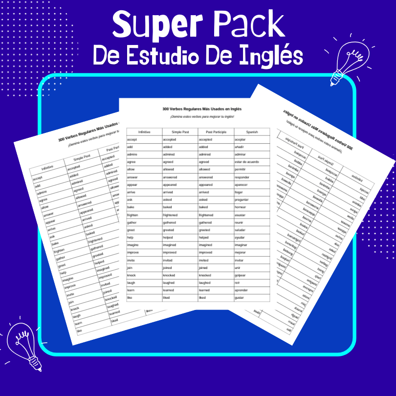 Super Pack De Estudio De Inglés - Claudia Nohemy Contreras De Amaya...