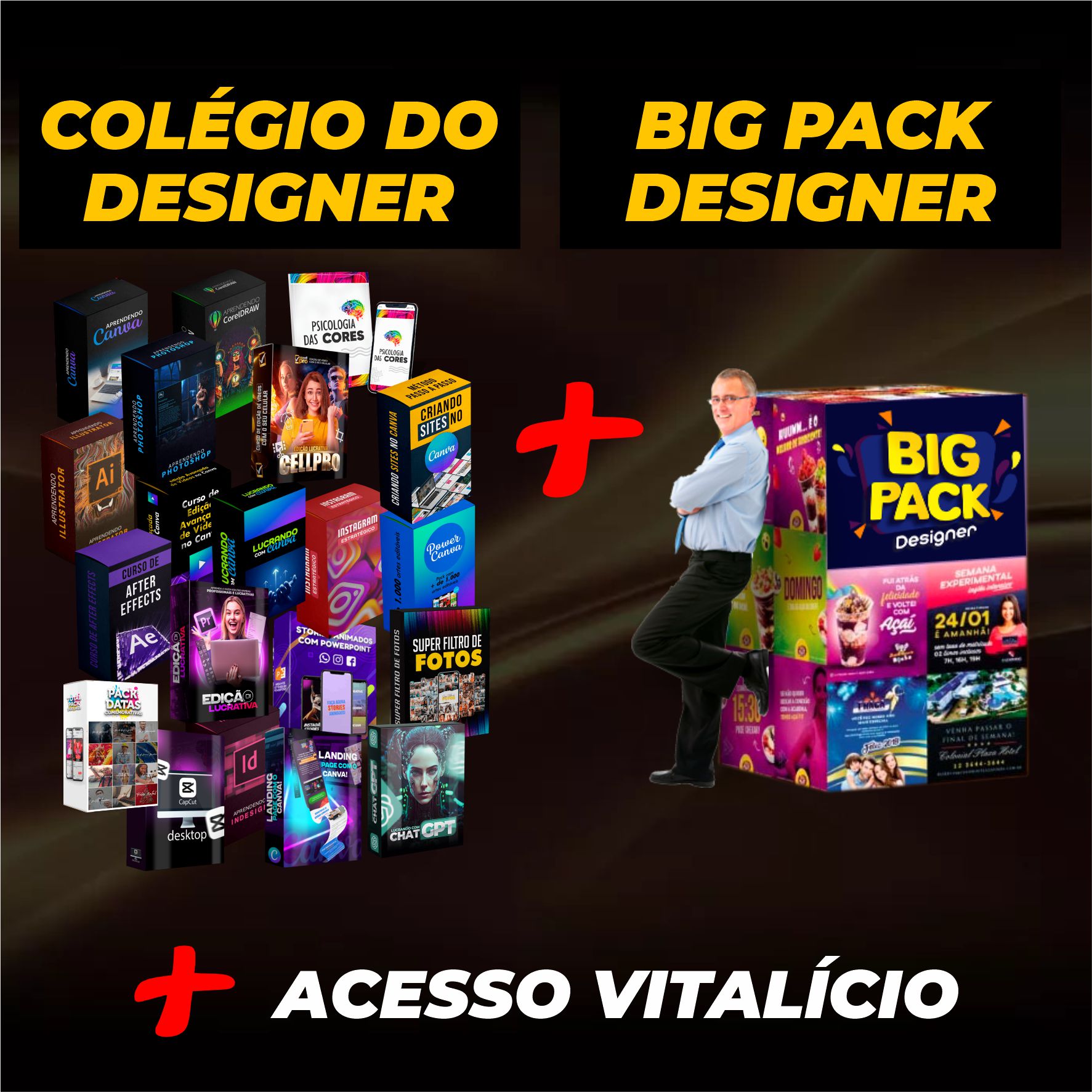 Colégio do Designer + Big Pack + Acesso Vitalício