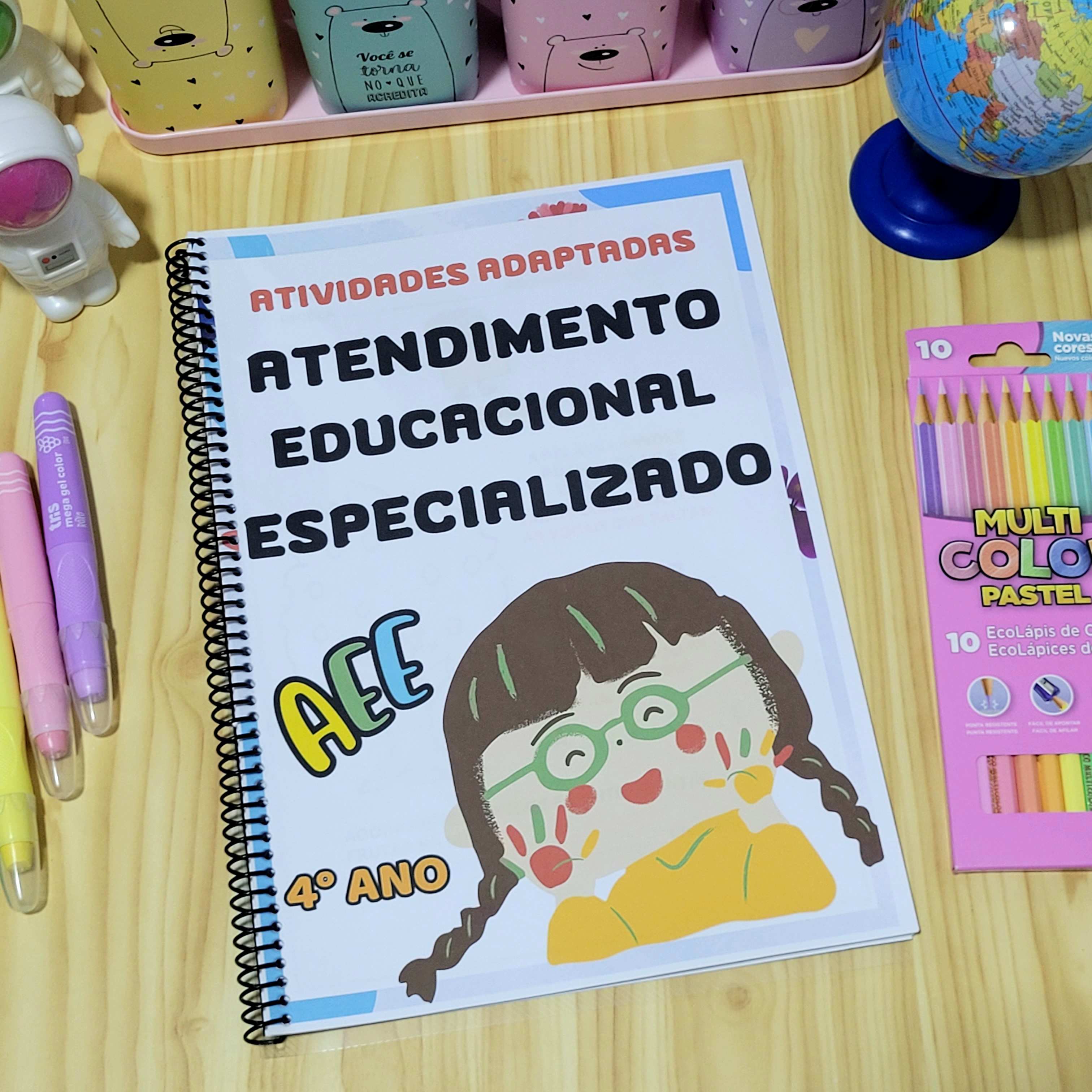 ATIVIDADES ADAPTADAS AEE - ATENDIMENTO EDUCACIONAL ESPECIALIZADO 4°...