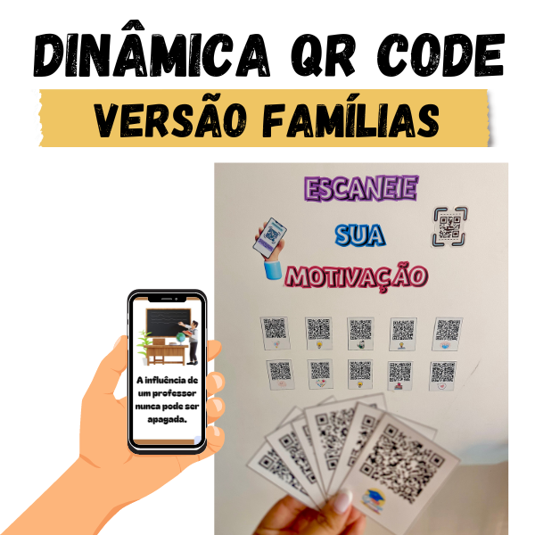 Dinâmica QR Code Versão Famílias - Ana Farias | Hotmart