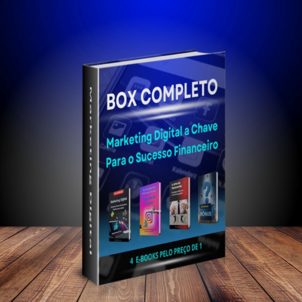 BOX COMPLETO Marketing Digital a Chave Para o Sucesso Financeiro