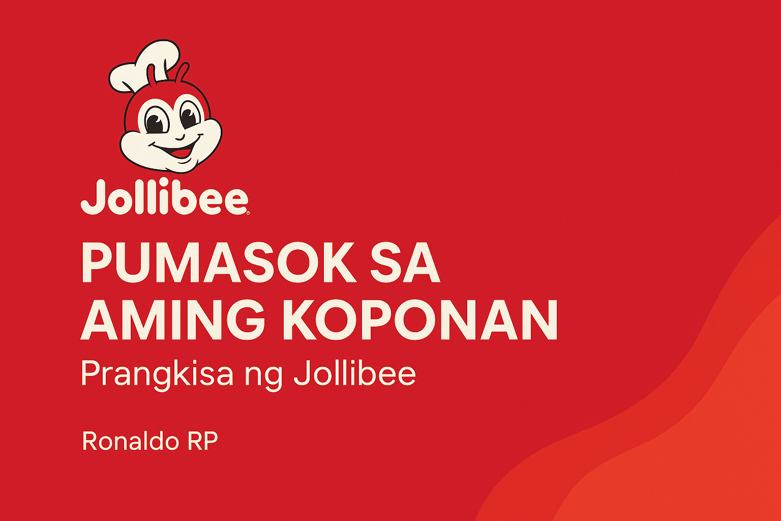 Jollibee Network: Eksklusibong Partisipasyon sa Pagbuo ng Komunidad...