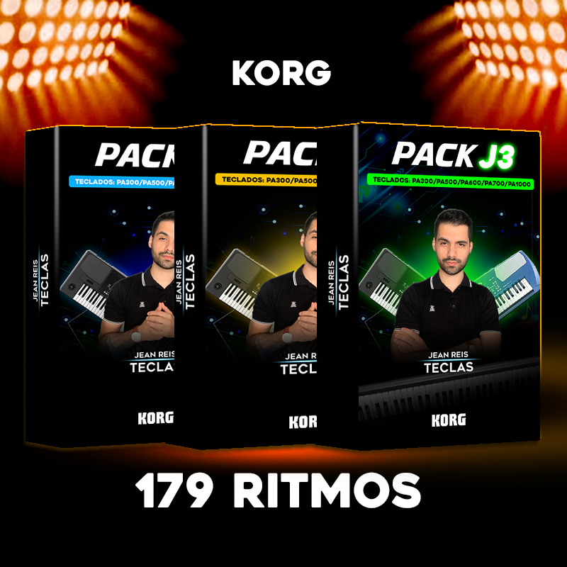 Super Pack - 179 Ritmos Profissionais Korg