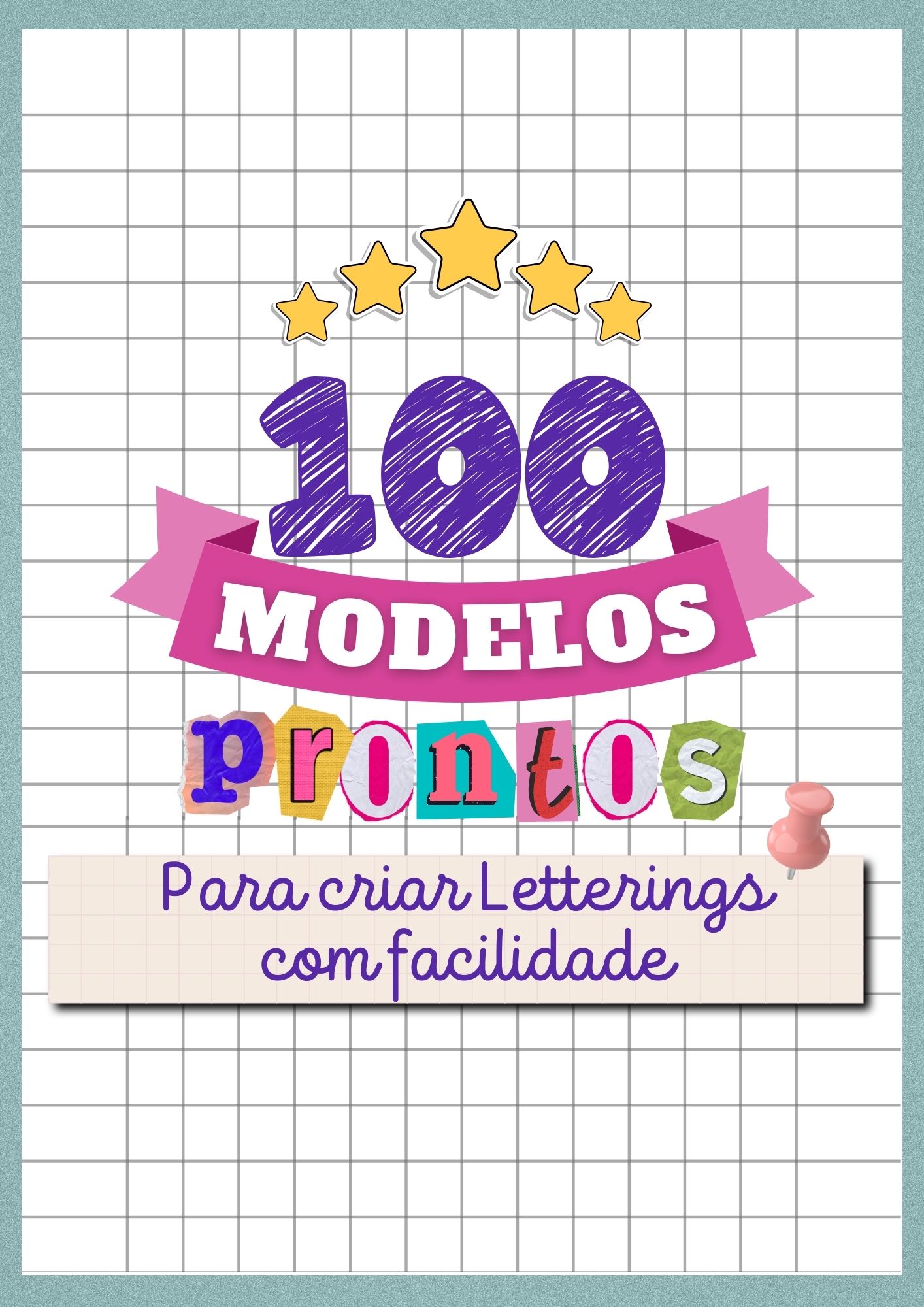 EBOOK: 100 Modelos prontos para fazer Lettering - Jennifer Chiavega...