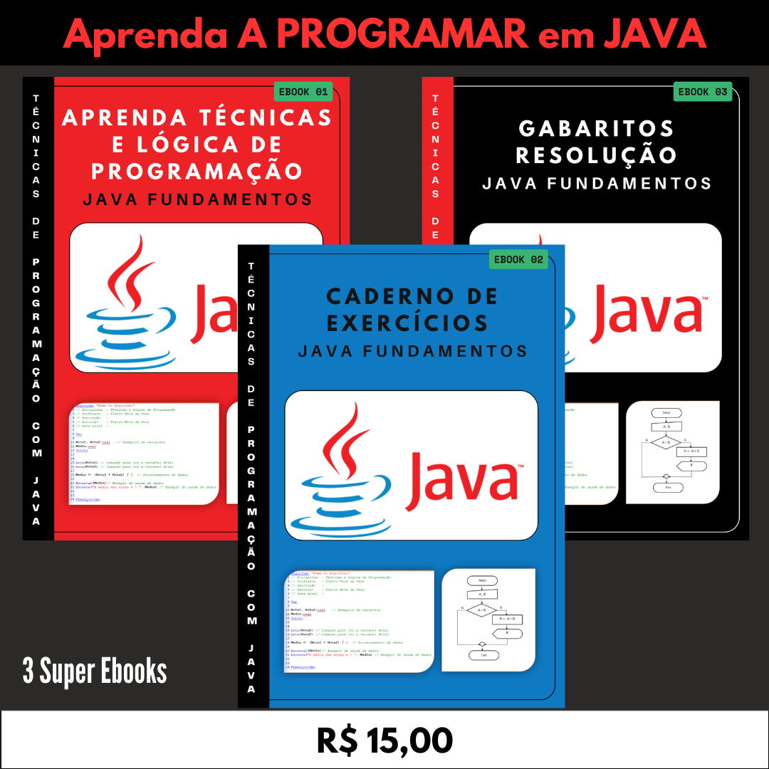 EBOOK - Técnicas e Lógica de Programação - Fluxograma - Pseudocódig...