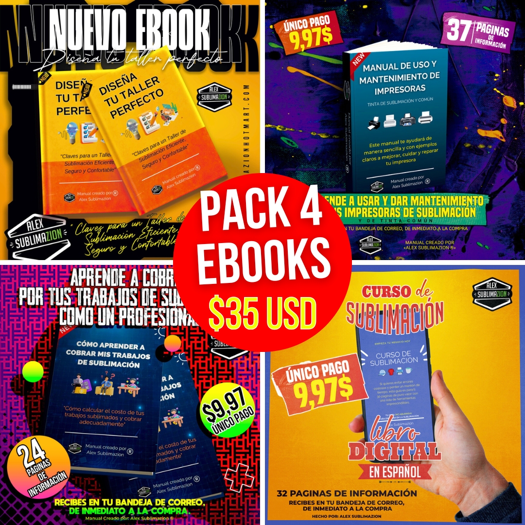 PACKS 4 EBOOKS