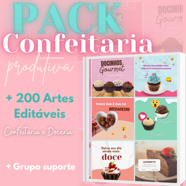 Pack Confeitaria Produtiva