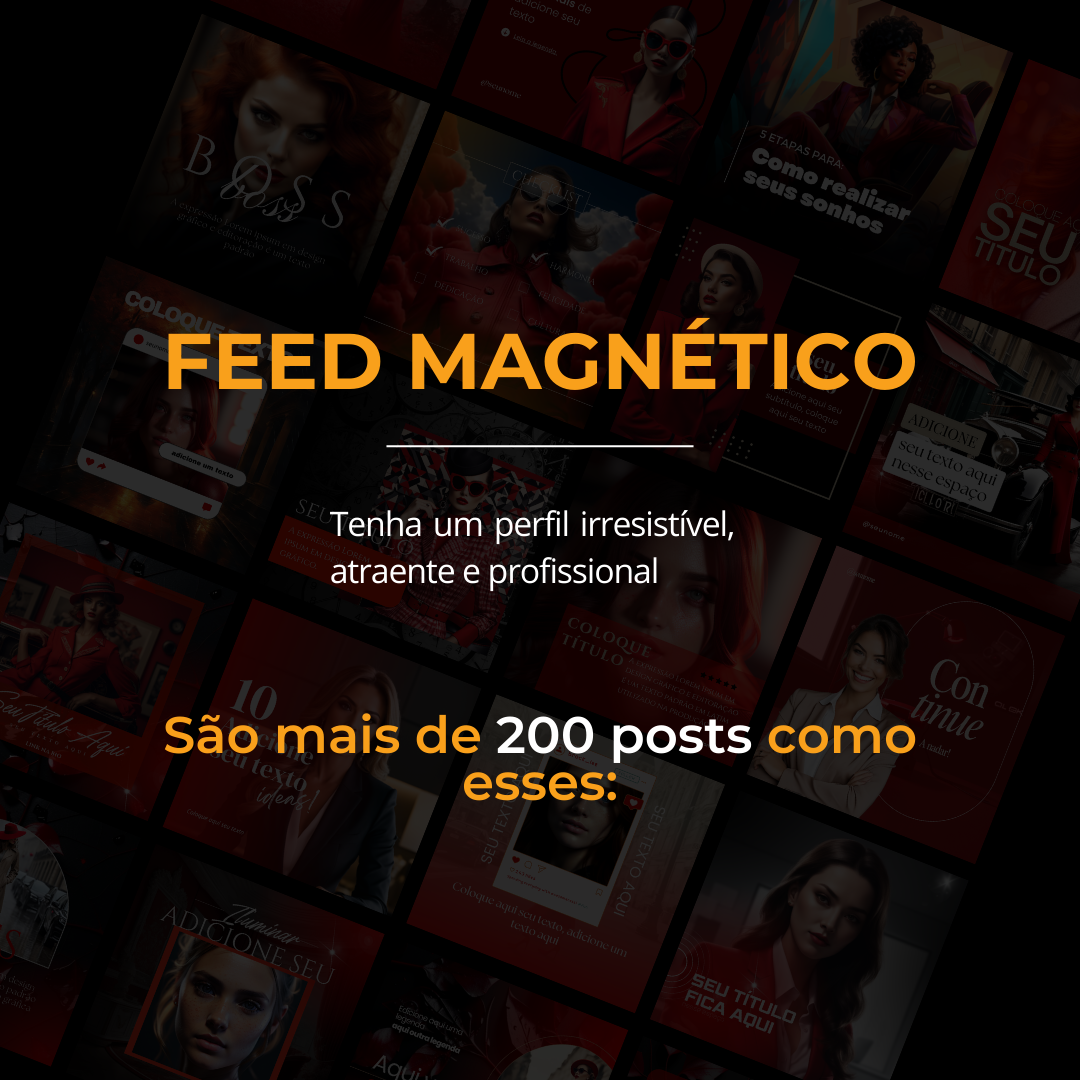 PACK FEED MAGNÉTICO - Vieira Nascimento | Hotmart
