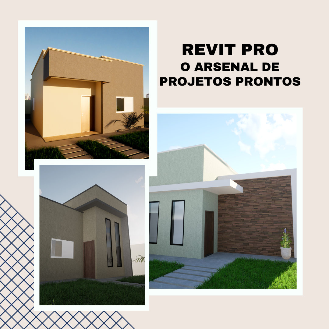 Revit Pro - o arsenal de projetos prontos