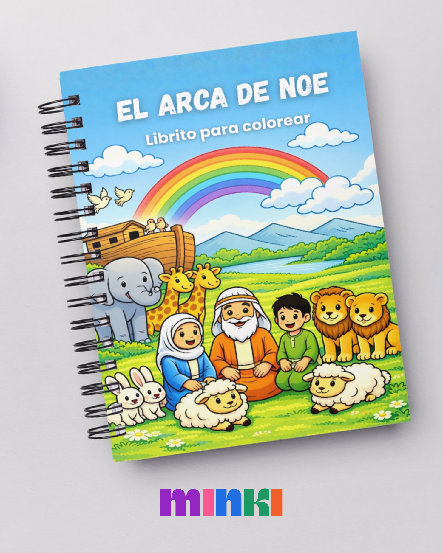 Descubre la Historia del Arca de Noé con este Libro para Colorear