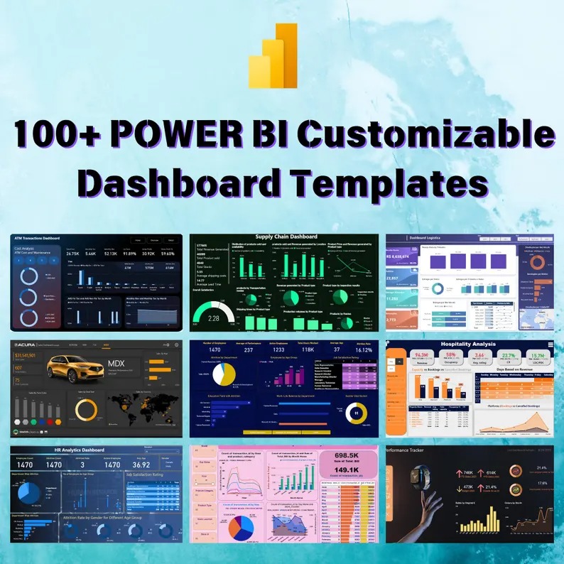 The Ultimate Power BI Experience: 100+ Fully Editable Dashboards in...