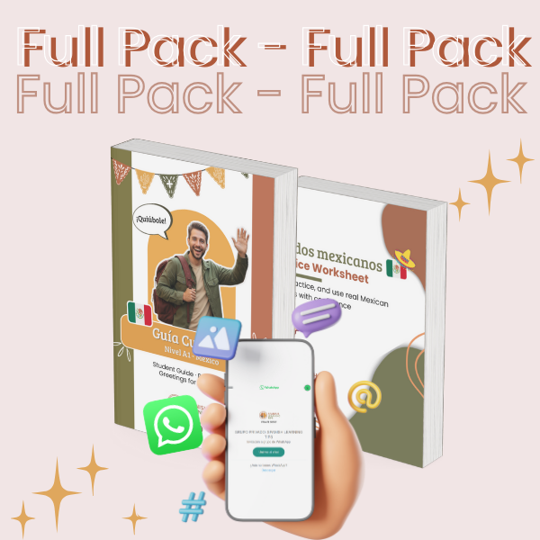 Mexican Cultural Spanish A1 – Complete Beginner Pack - Spanish Lear...