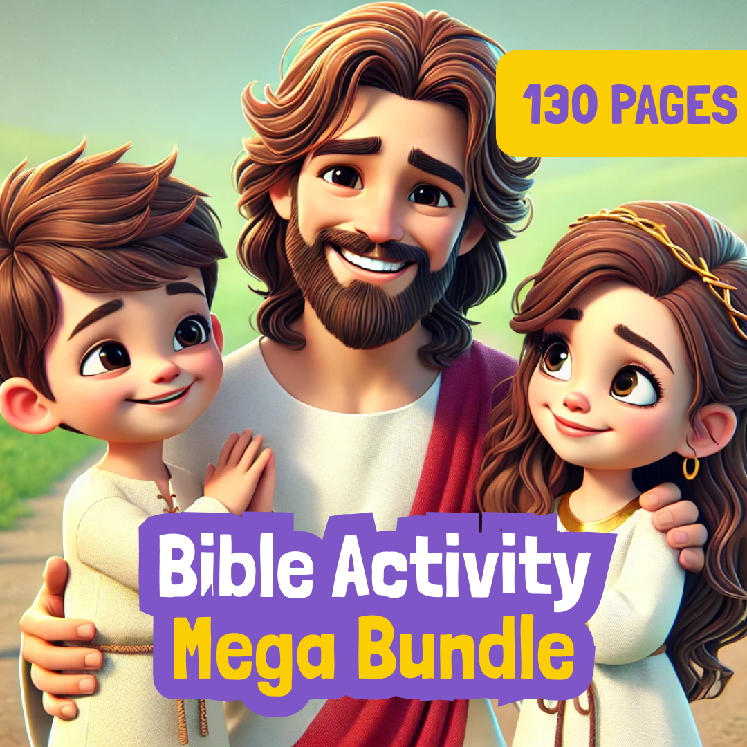 Ultimate Bible Activity Pack for Kids – 140+ Printable Christian Le...
