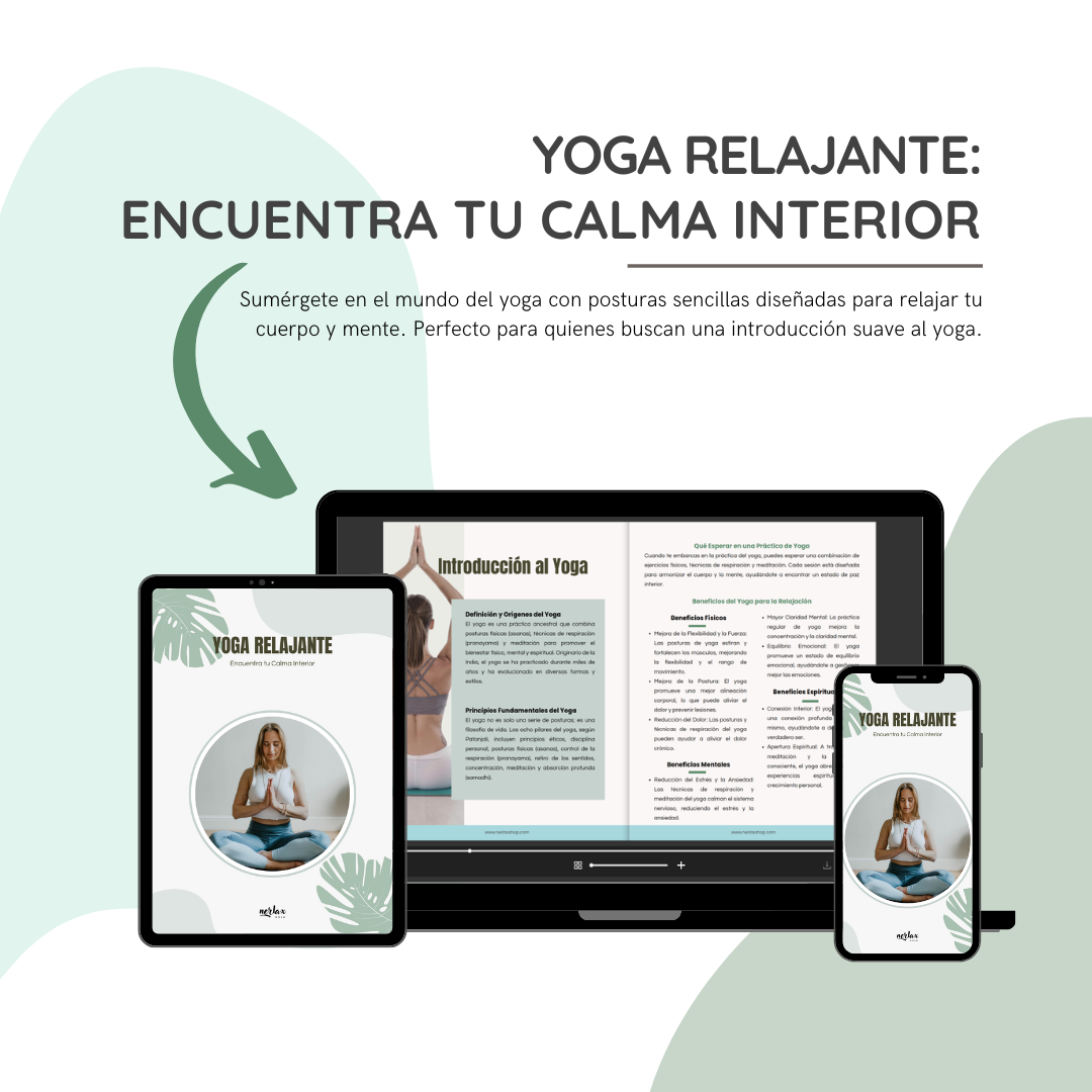 Yoga Relajante: Encuentra tu Calma Interior - Nerlax | Hotmart