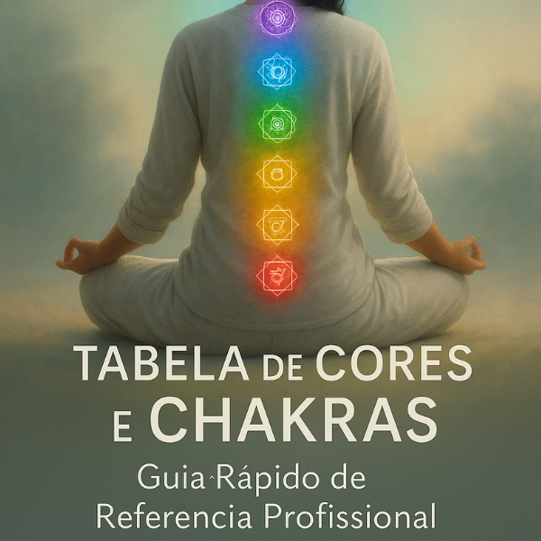 Manual de Tabela de Cores e Chakras: Guia Rápido de Referência Prof...