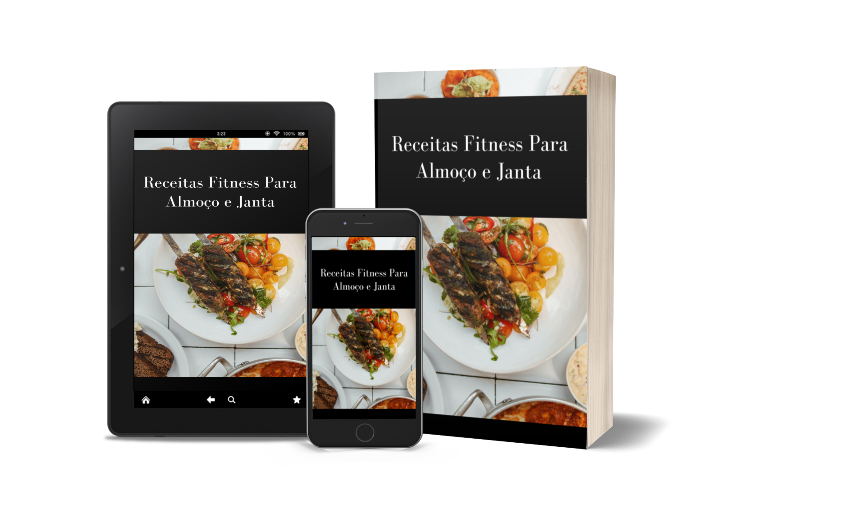 E-book Receitas fit almoco e janta