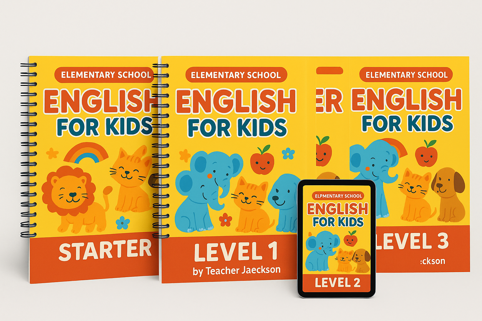 COLEÇÃO COMPLETA – ELEMENTARY ENGLISH FOR KIDS Dowload pdf and reso...