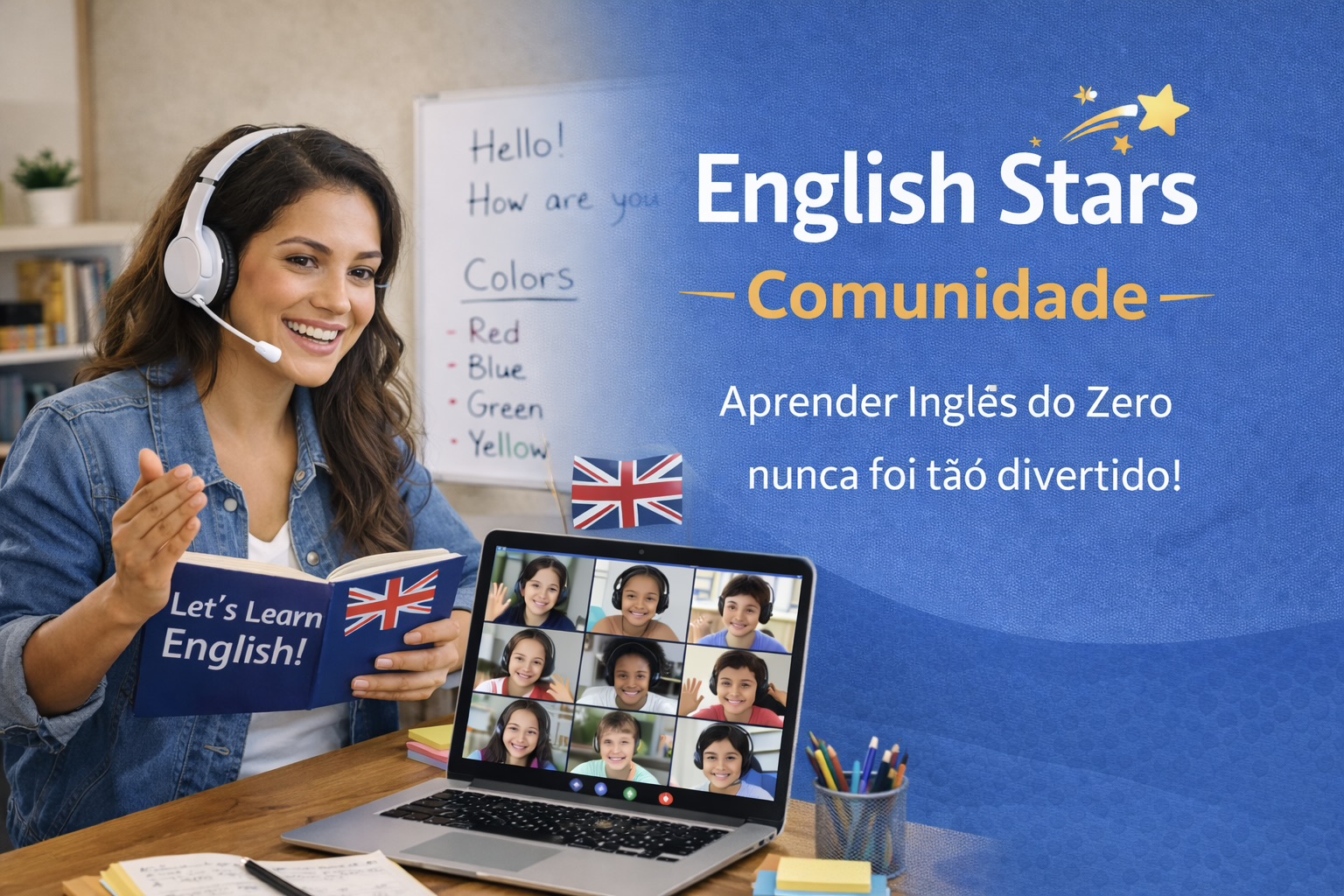 English Stars - Wings for future | Hotmart