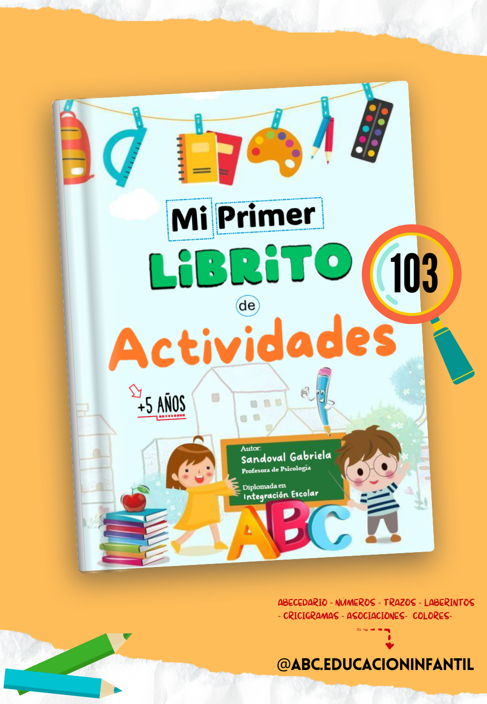 Mi primer libro de Actividades - Gabriela Sandoval | Hotmart