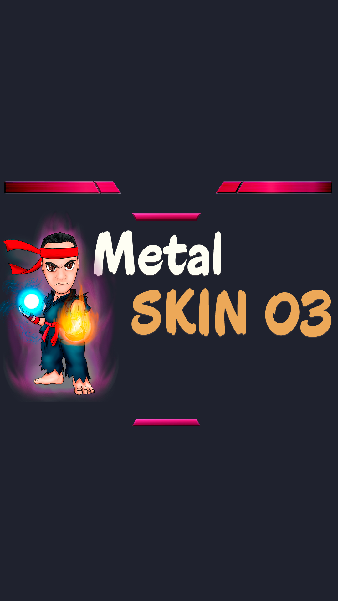 Scoreboard Metal Skin 03 - Ryukengouki | Hotmart