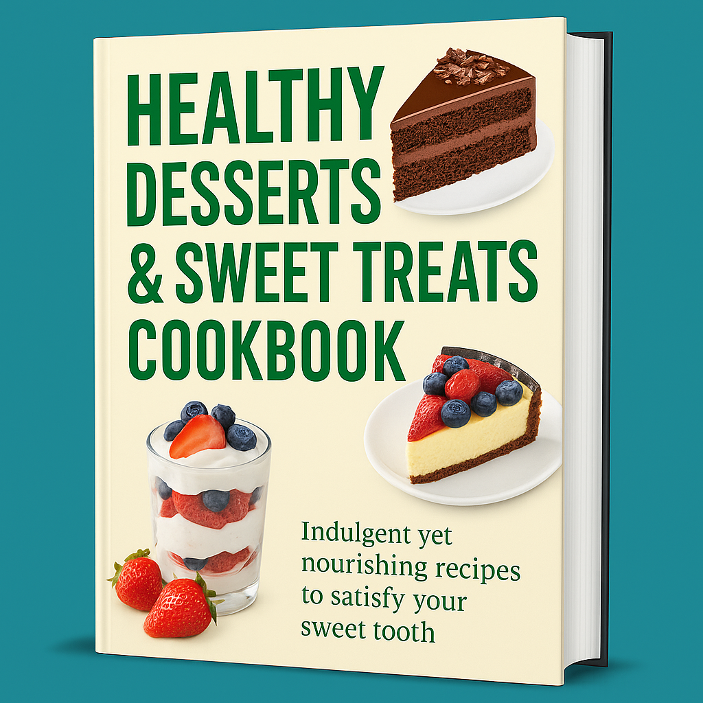 Healthy Desserts & Sweet Treats Cookbook