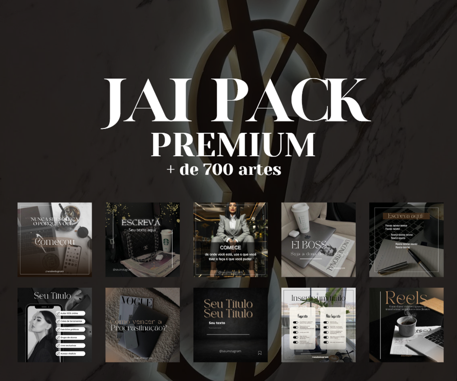 JAI PACK PREMIUM - Jailma | Hotmart