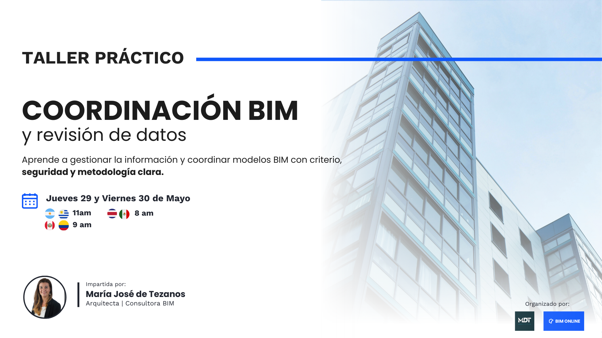 Taller práctico: Coordinación BIM y revisión de datos