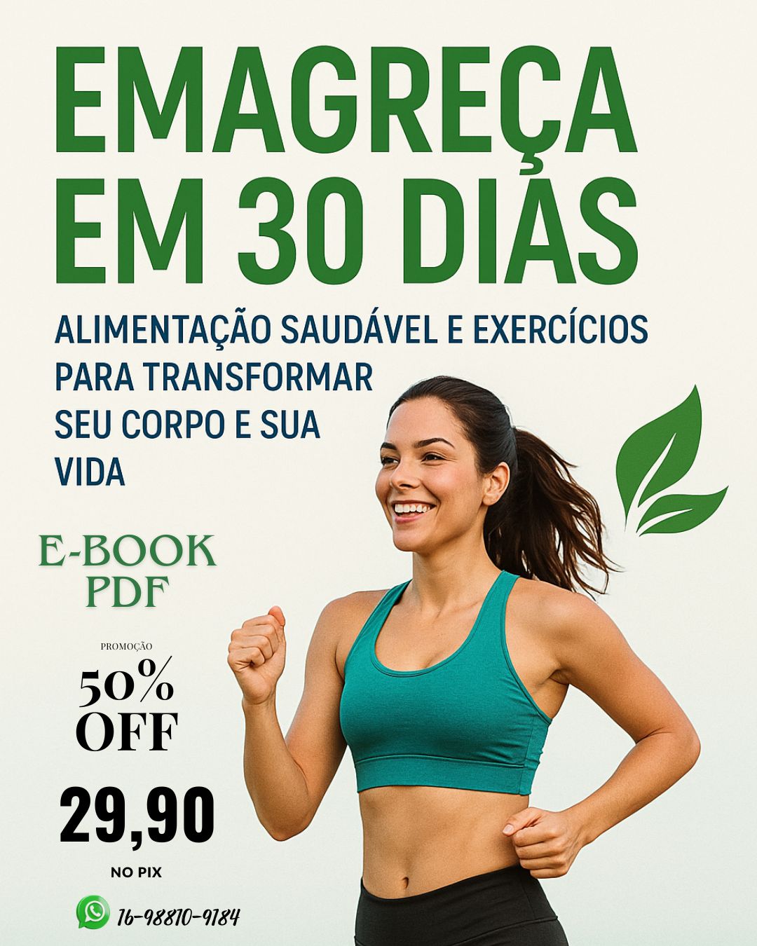 Como emagrecer em 30 dias - Saúde alimentar | Hotmart